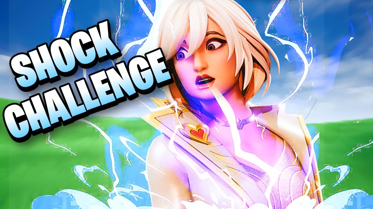 EVERYTIME I TAKE DAMAGE I GET SHOCKED..... FORTNITE SHOCK CHALLENGE ...