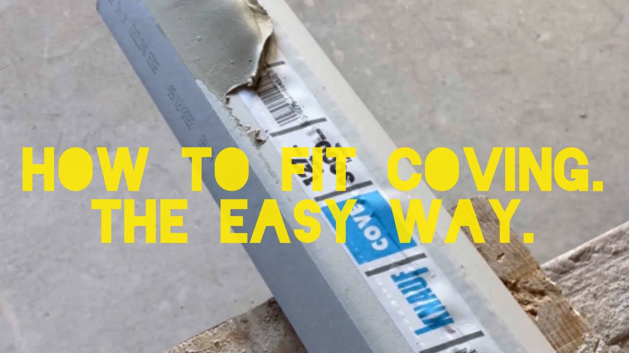 Fitting Coving the Easy Way | Step-by-Step Guide for Beginners - YouTube