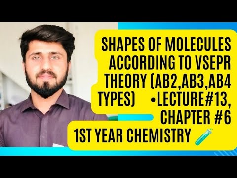 Shapes of molecules according to VSEPR theory on the basis of electron ...