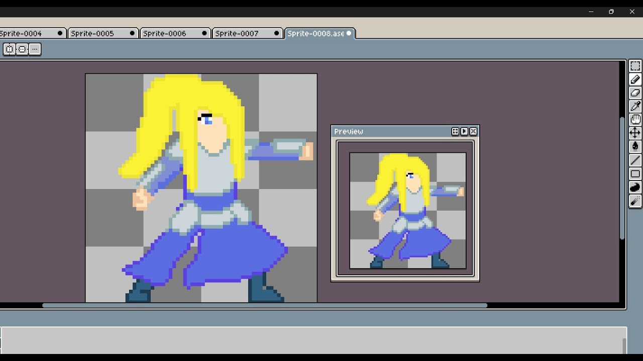 (Timelapse) How I draw pixel art as a noob (using references) - YouTube