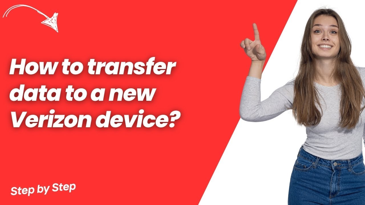 How to transfer data to a new Verizon device ? - Step by Step - YouTube