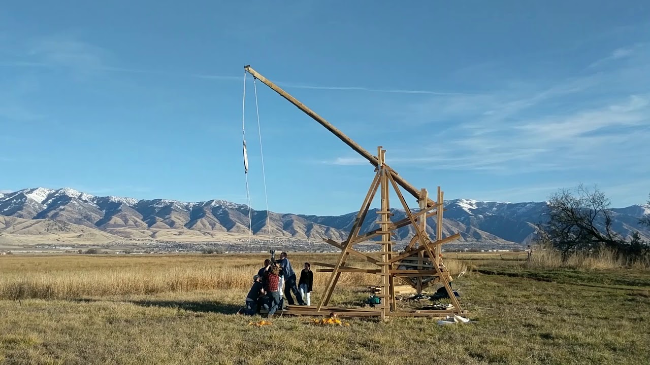 Medieval Trebuchet 2017: Part Two - YouTube
