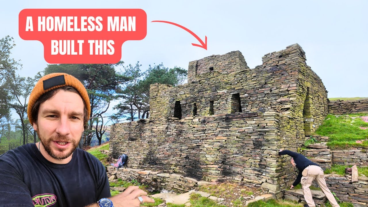 The Crazy Story of the Homeless Man Who Built Himself a Castle - YouTube
