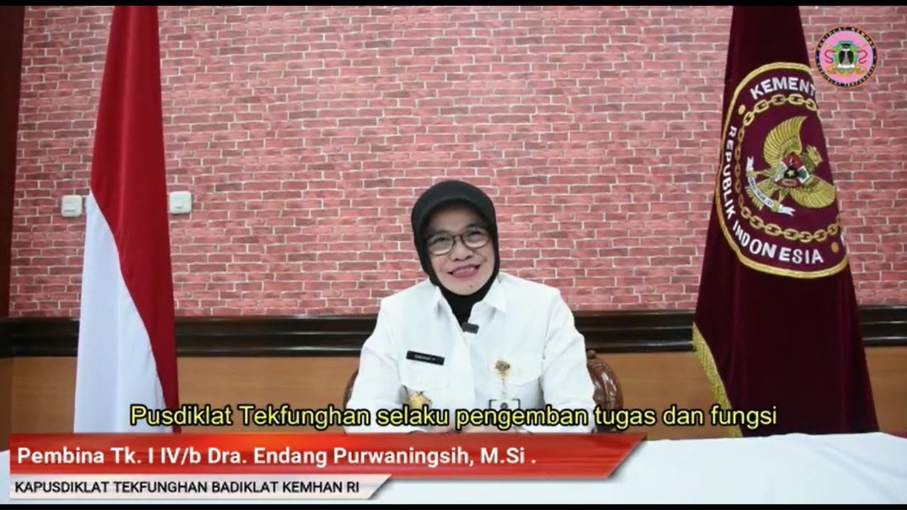 E-Lebrary Pusdiklat Tekfunghan Badiklat Kemhan - YouTube
