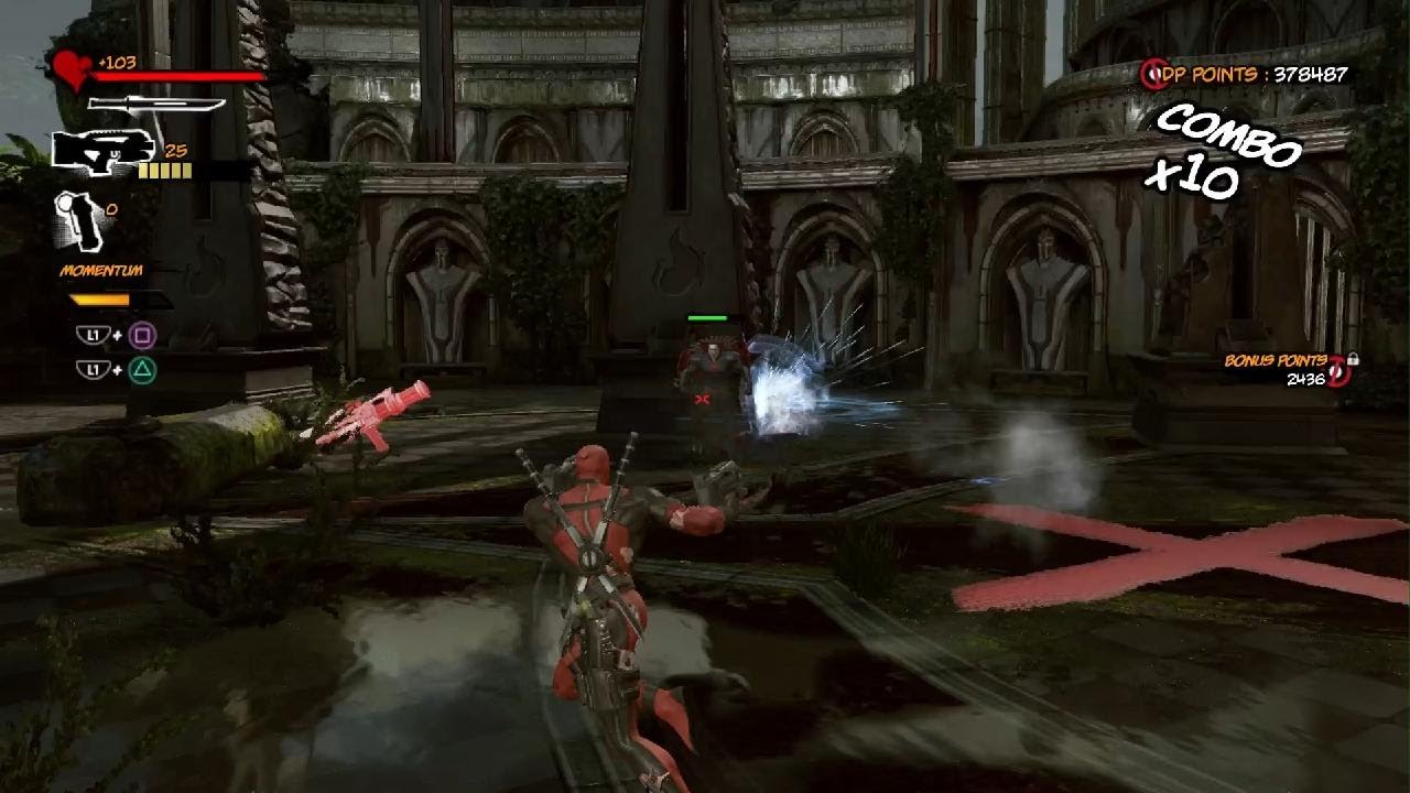 Deadpool Final boss and credits - YouTube