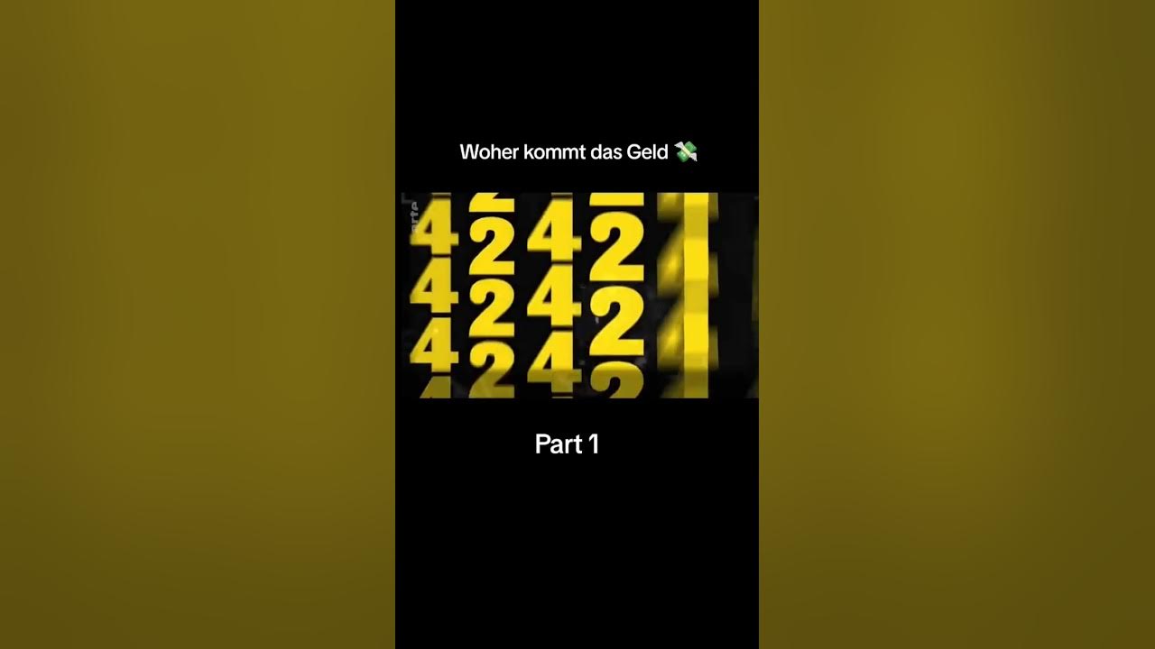 Woher kommt das Geld 💸 #finance #bank #geld - YouTube