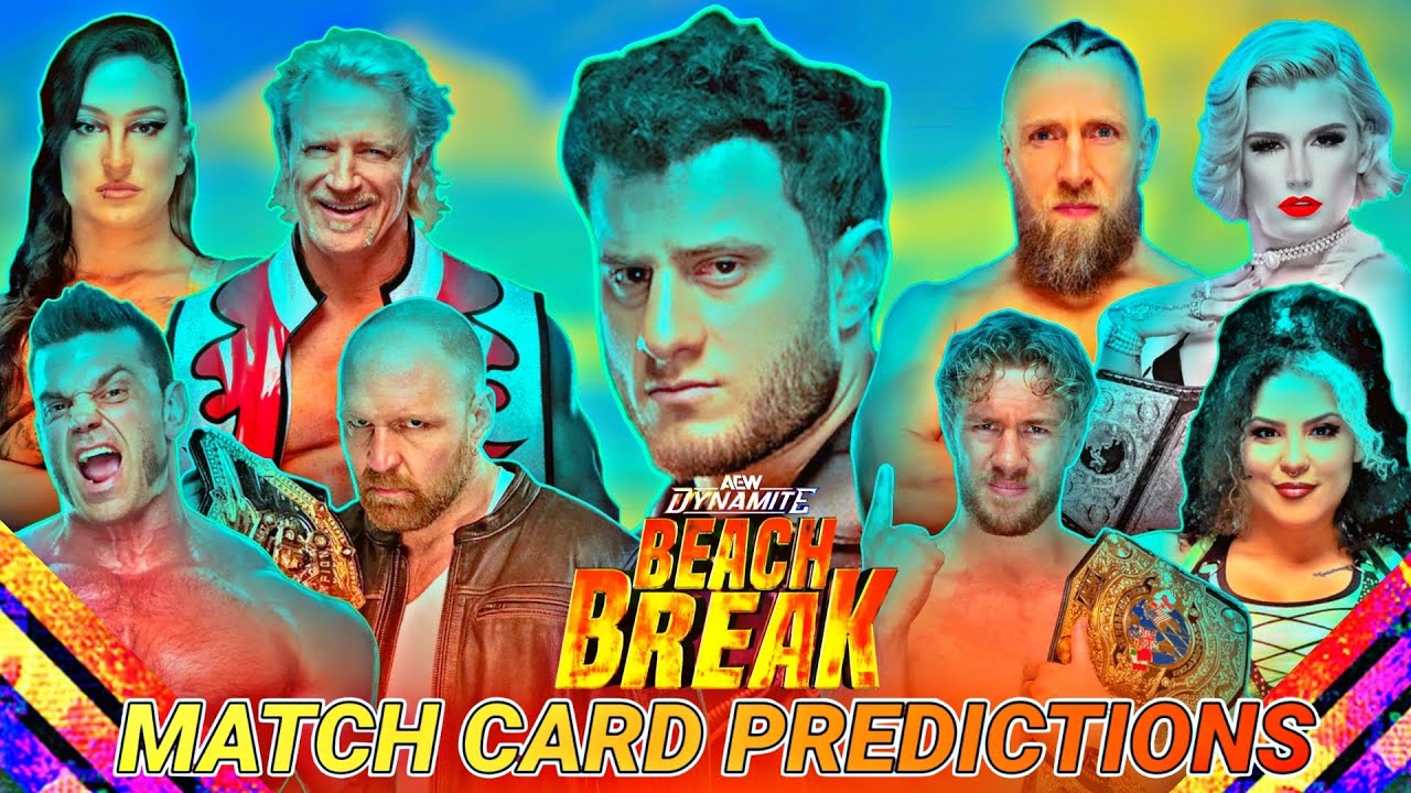 AEW Dynamite Beach Break 2024 - Match Card Predictions | Boom Wrestling ...