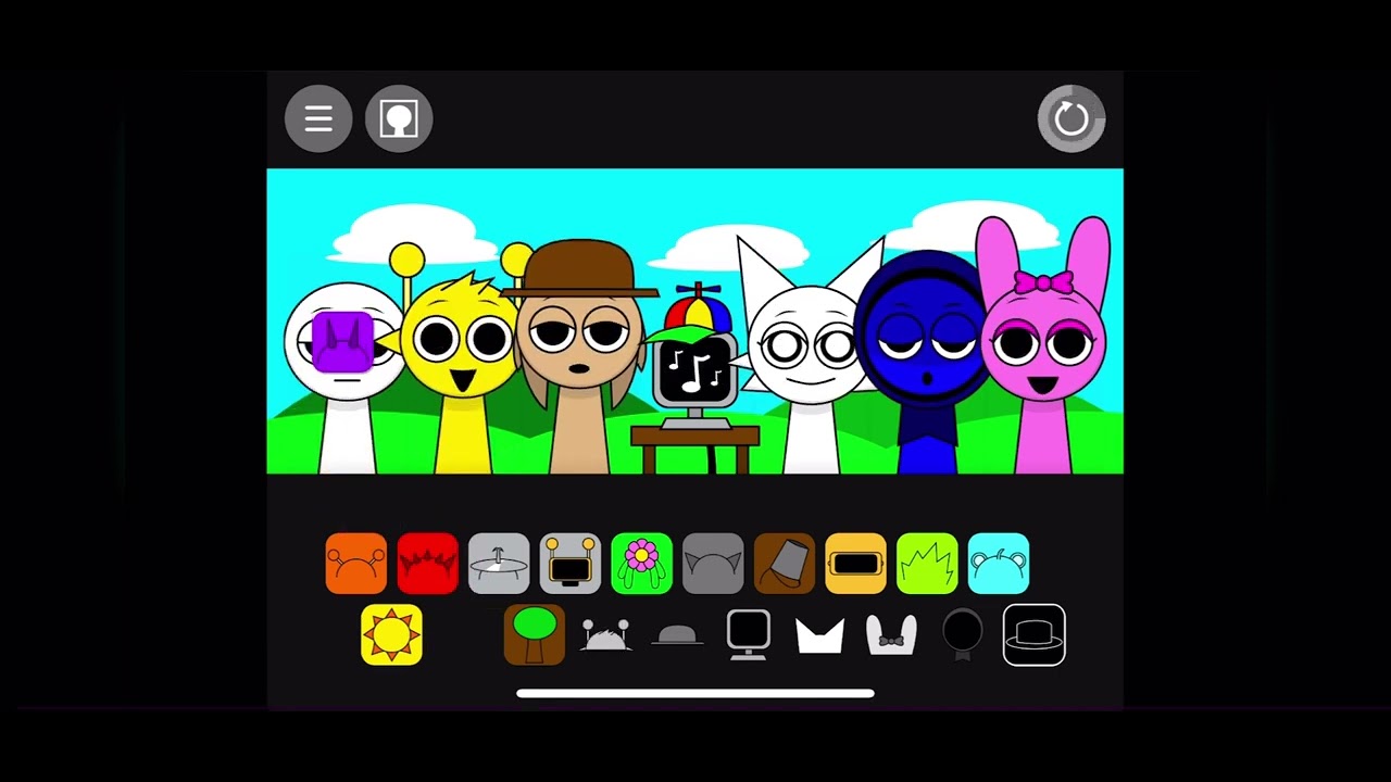 Sprunki bur EVERYONE SINGS!(AII Characters Together)#sprunki # ...
