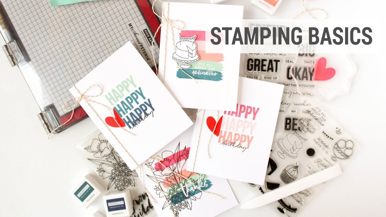 What Do You Need To Start Stamping - Stamping Basics, Essentials And ...