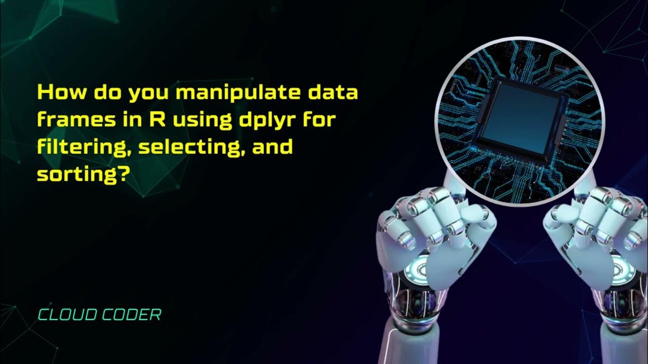 Exploring and Manipulating a Data Frame in R using dplyr - YouTube