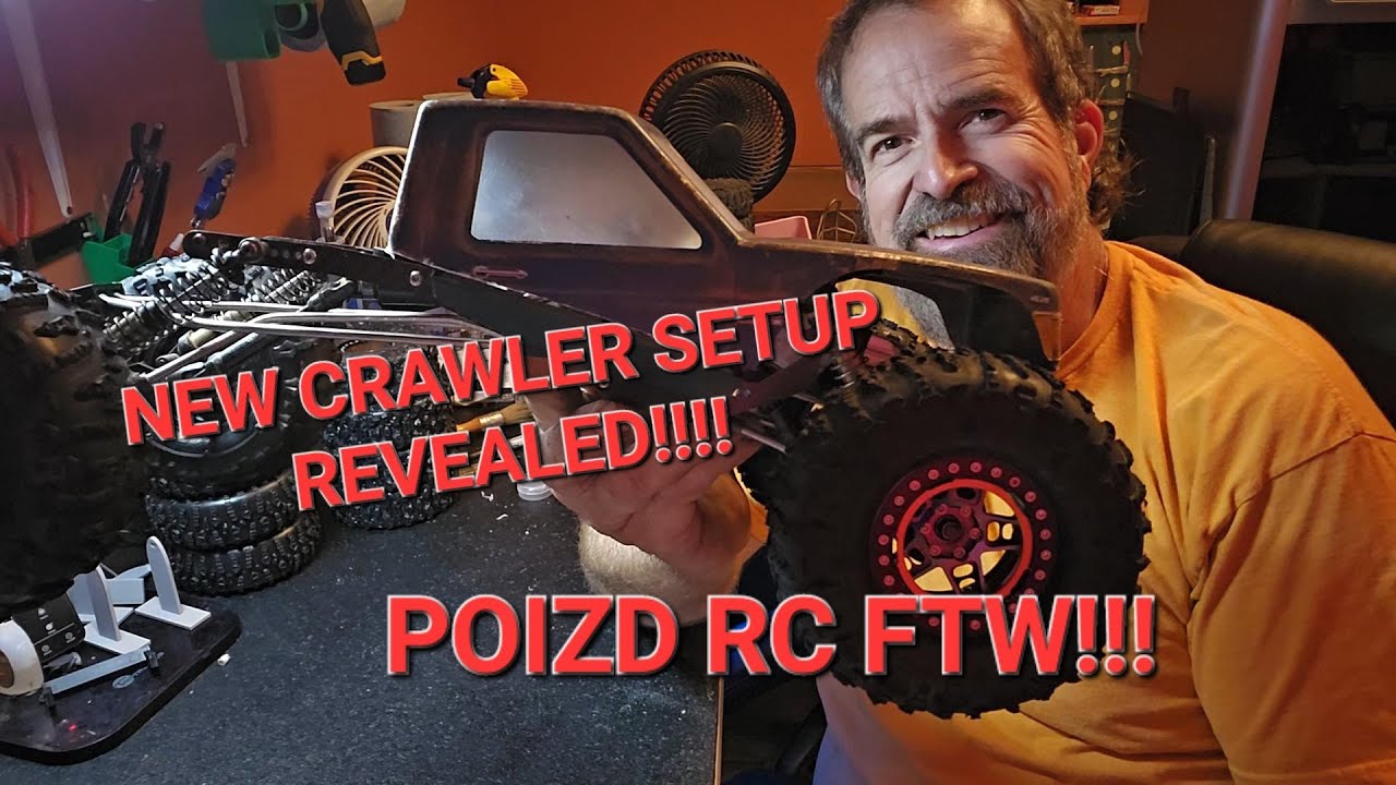 New Poizd RC T3 Chassis setup on my crawler. - YouTube