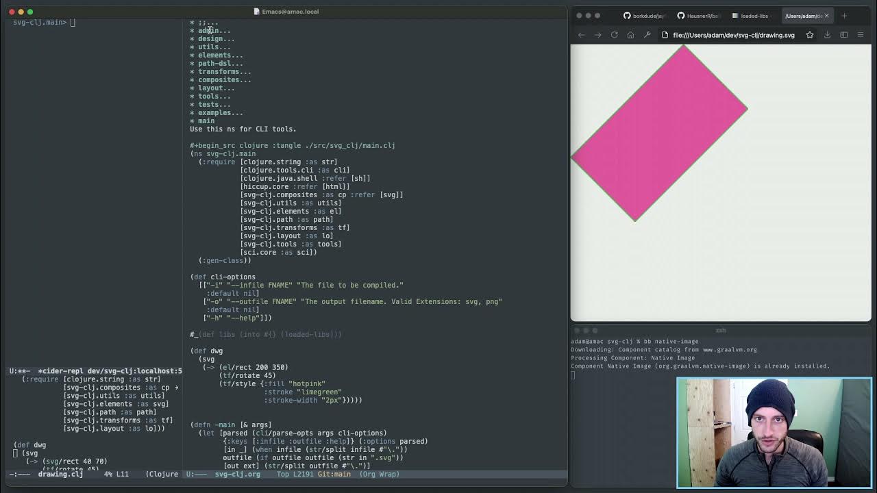 Clojure, Babashka, and GraalVM native images. Can I do it? Clojure dev. VOD 153 - YouTube