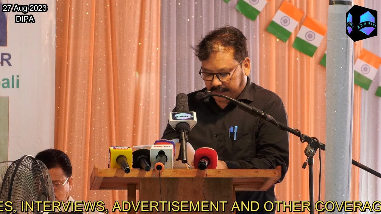 Sri Marto Riba, DC LSD// during the inauguration function of 100 ft ...