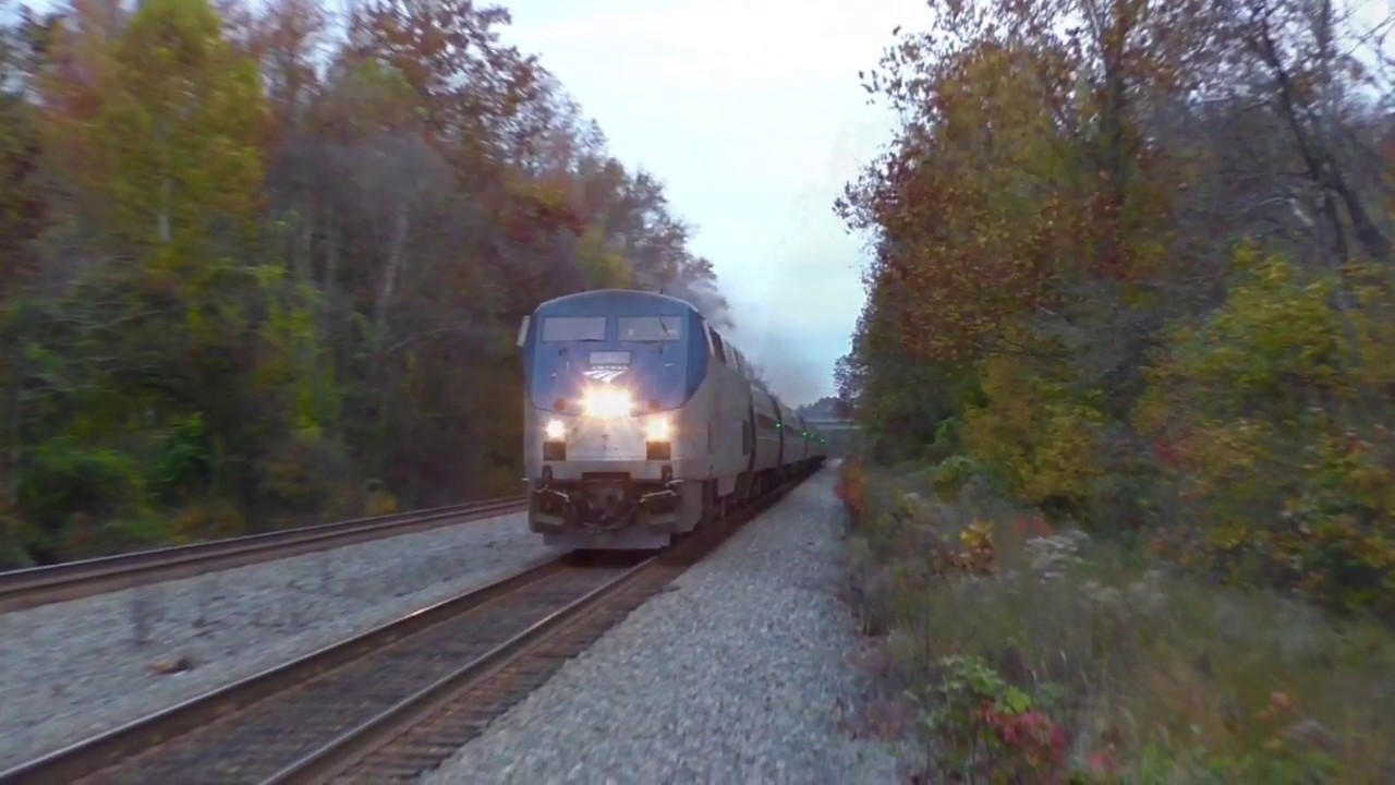 Amtrak 125 NE Regional Southbound, NYP to Norfolk, Virginia - YouTube