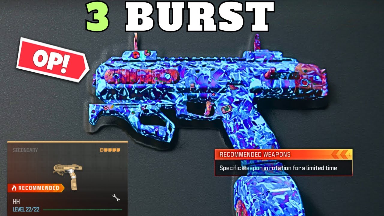 New BROKEN 3 BURST PISTOL in Warzone 3 (COR 45) - YouTube