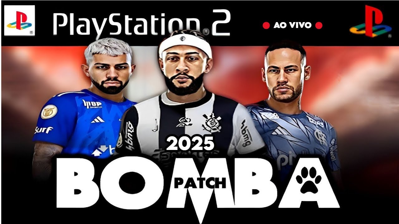 🔴BOMBA PATCH 100% ATUALIZADO 2025 PS2🔴 AO VIVO !! - YouTube
