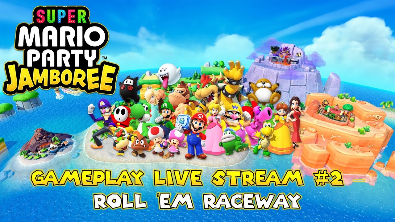 Super Mario Party Jamboree Nintendo Switch Gameplay Live Stream #2 ...