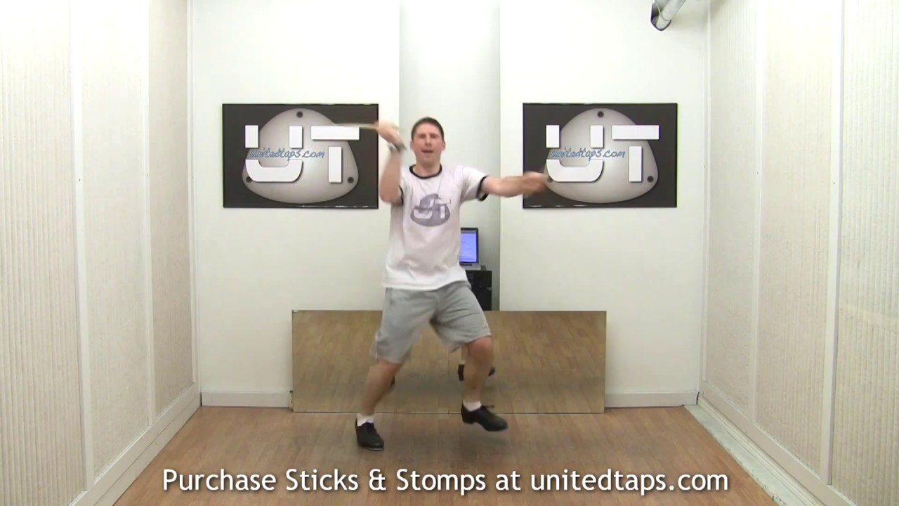 Sticks & Stomps Intermediate Tap Routine SAMPLE by Rod Howell - YouTube