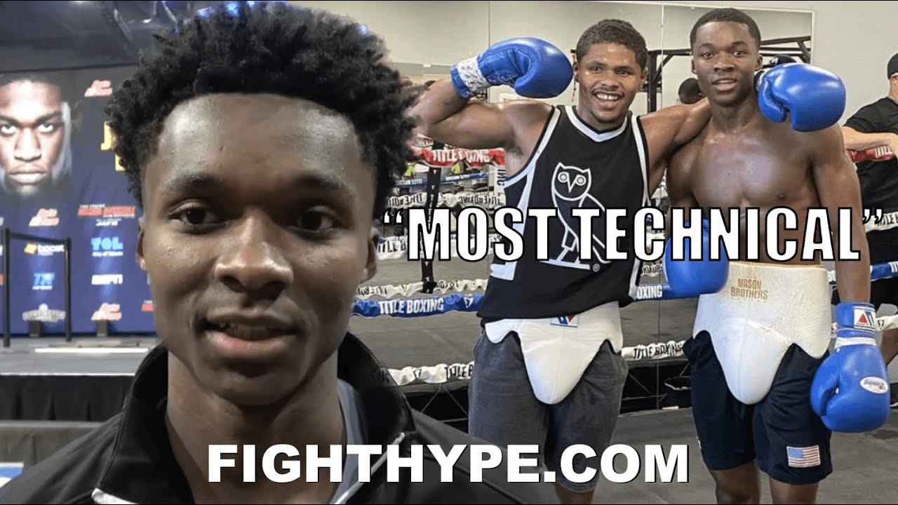 ABDULLAH MASON, SPARRED SHAKUR STEVENSON, GIVES GERVONTA DAVIS & DEVIN ...