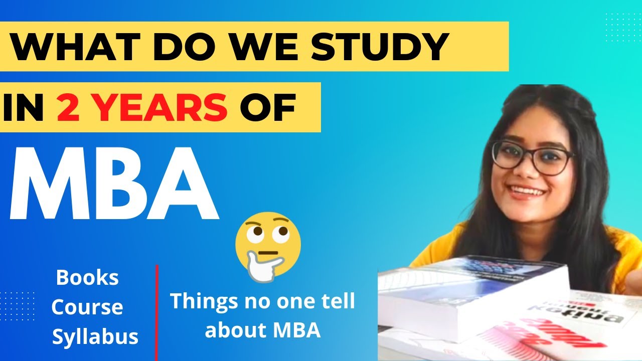 MBA 1st & 2nd year full syllabus | Must know things about MBA | MBA ...