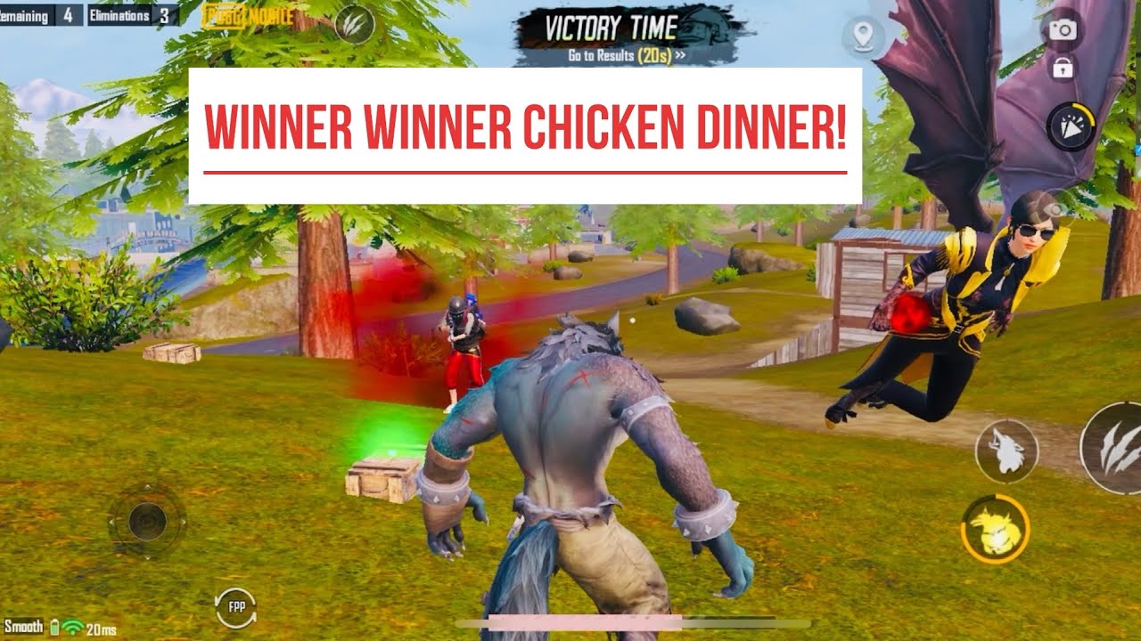 PUBG mobile! Winner winner chicken dinner!! - YouTube