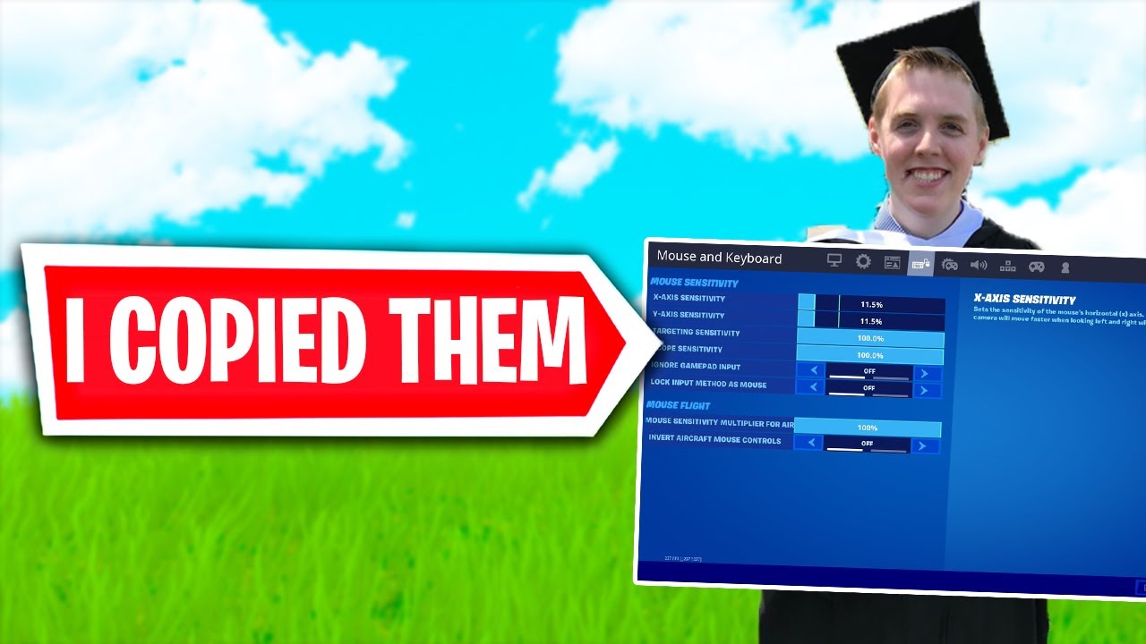 Jerian's Optimal Fortnite Settings - Should You Use Them? - YouTube