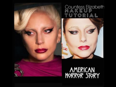 AHS:Countess Elizabeth Tutorial(American Horror Story:Hotel) - YouTube