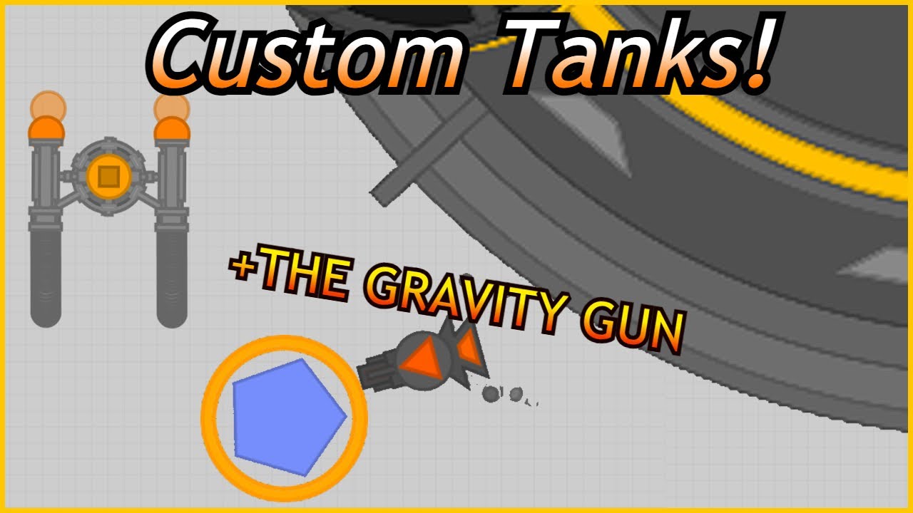 3 Custom Tanks and GRAVITY GUN! (Fantasy Tank Builder) - YouTube