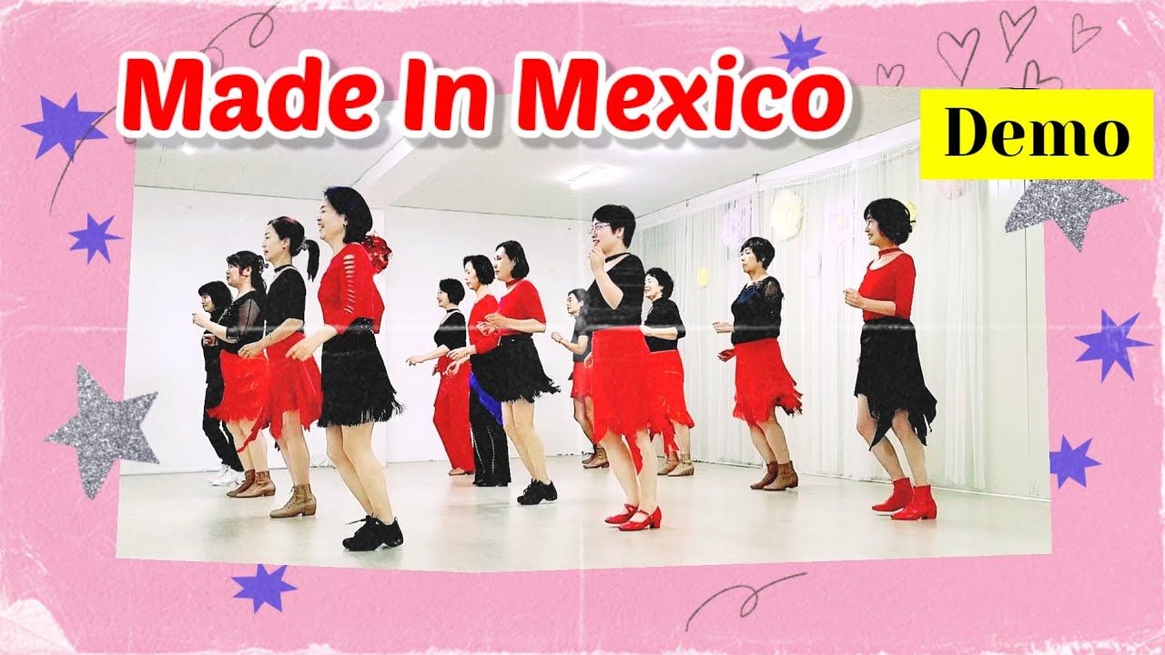 Made In Mexico(Beginner) Line Dance - YouTube