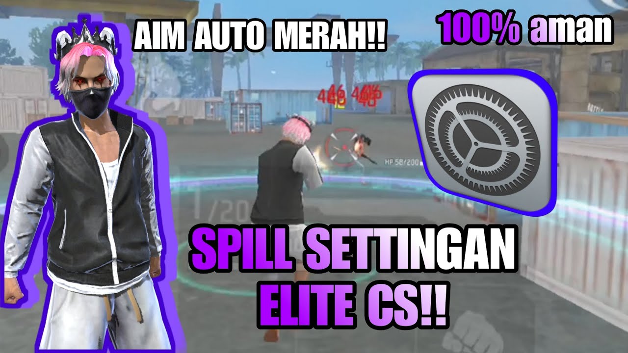 NYOBA SET ANDRO ELITE CEES,AIM AUTO MERAH!!! 100% -Free Fire - YouTube