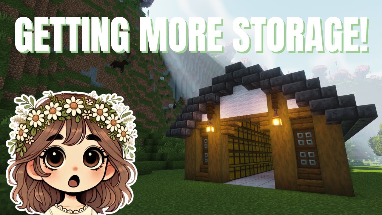 I Need More Storage! Building a Storage Shed in Minecraft - The Cozy ...