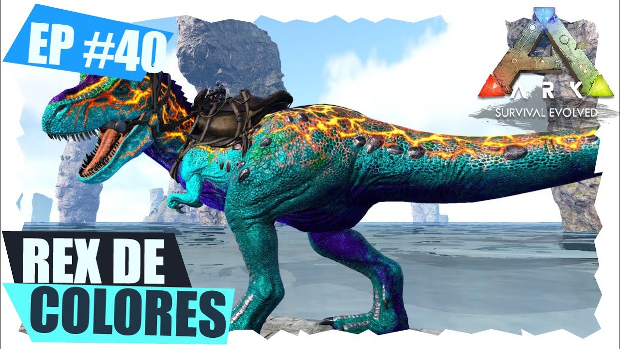 REXES DE COLORES 🐲🦖 TAMEO DE 5 MINUTOS Y CRIANZA 🦎🦕 ARK: Fjordur 🐙 ...