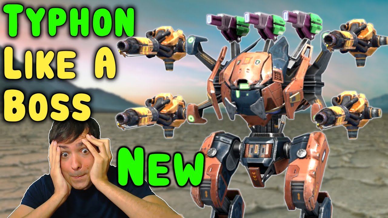 New TYPHON Like A Boss Compilation! War Robots Test Server Gameplay WR ...