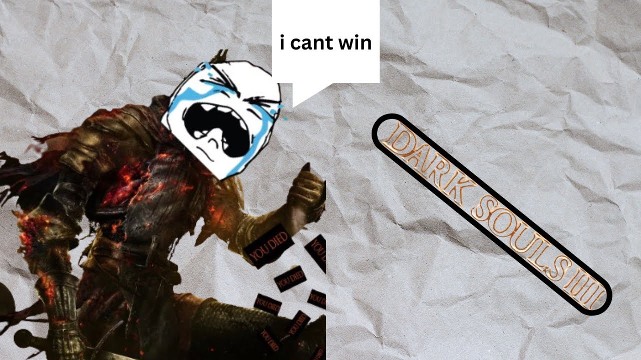 Darksouls 3 first boss (bro this is easy series ep 1) - YouTube