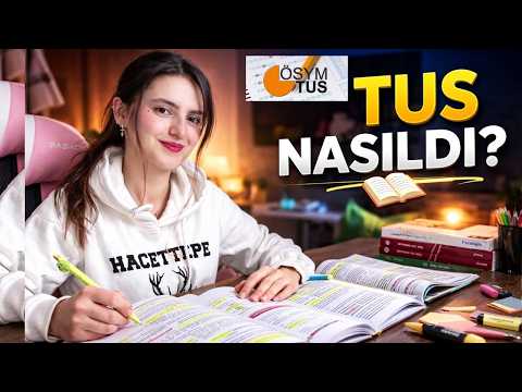 TUS'a Girdim |TUS nasıldı | Sınav öncesi yapmamız gerekenler | birlikte sınava girdik