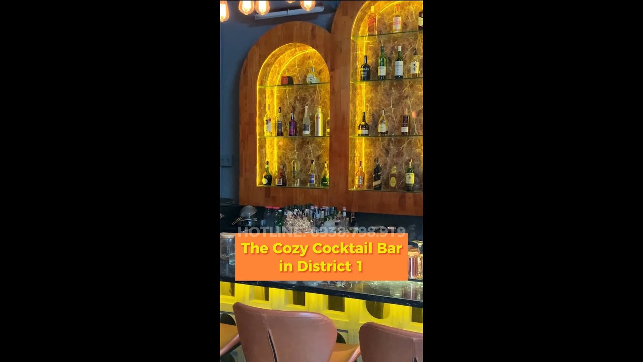 The Cozy Cocktail Bar in District 1 - YouTube