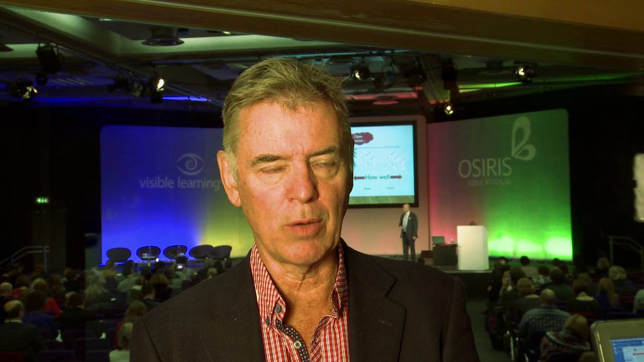 Professor John Hattie Visible Learning Plus Whole School Programme - YouTube