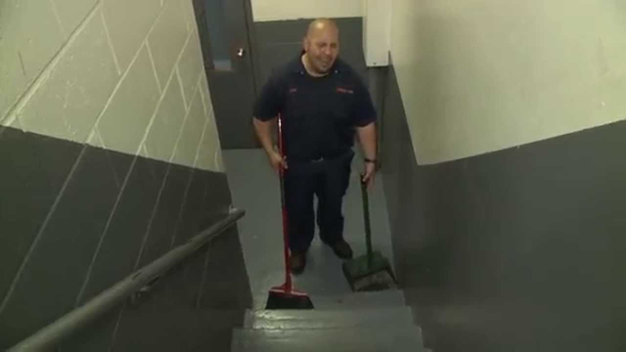 Amazing singing janitor turns to YouTube to launch career - YouTube