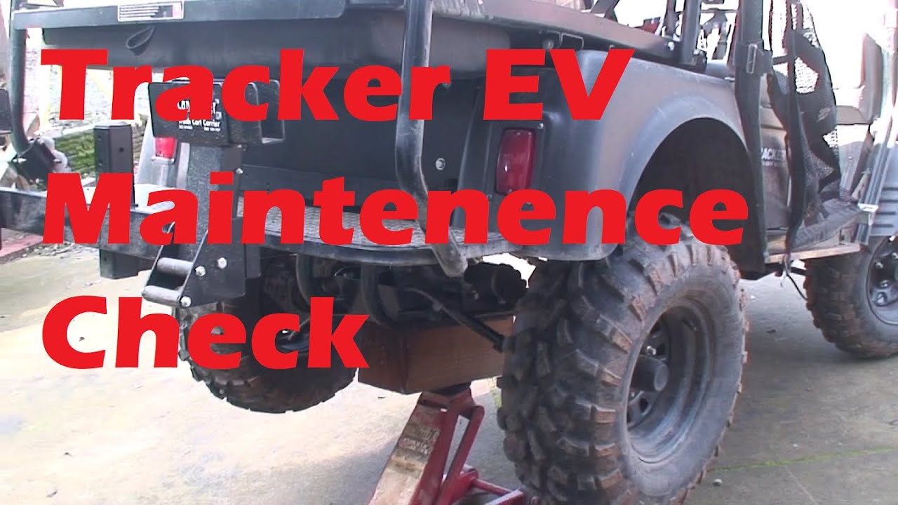 Tracker EV Maintenance Check - YouTube