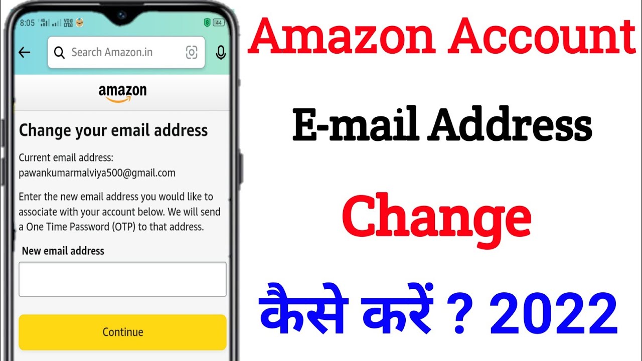 Amazon Account Email Change Kaise Karen How To Change Email On Amazon amazon-account-email-change-kaise-karen-how-to-change-email-on-amazon