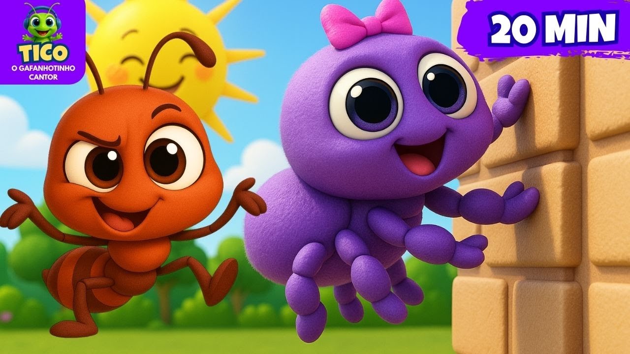 🕷️ ¡Doña Araña hace TELARAÑA MÁGICA con Tico! ¡Canción súper divertida ...