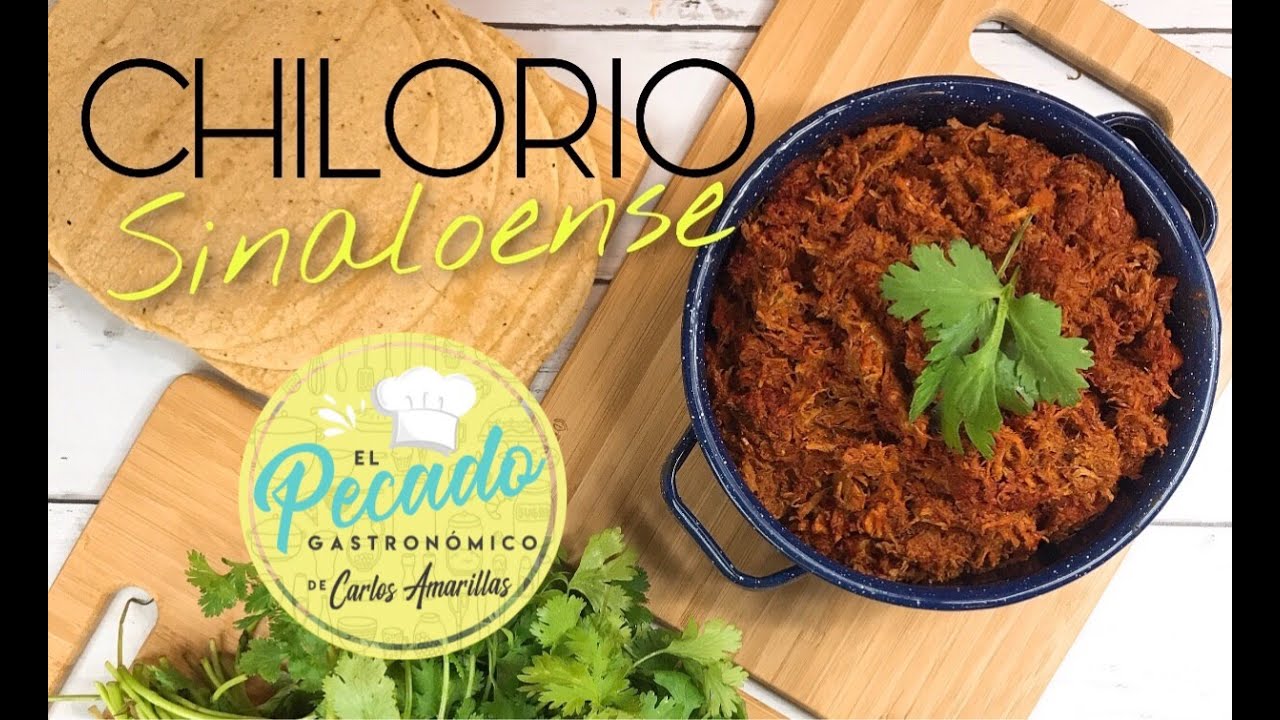 Como Hacer Chilorio Estilo Sinaloense - YouTube