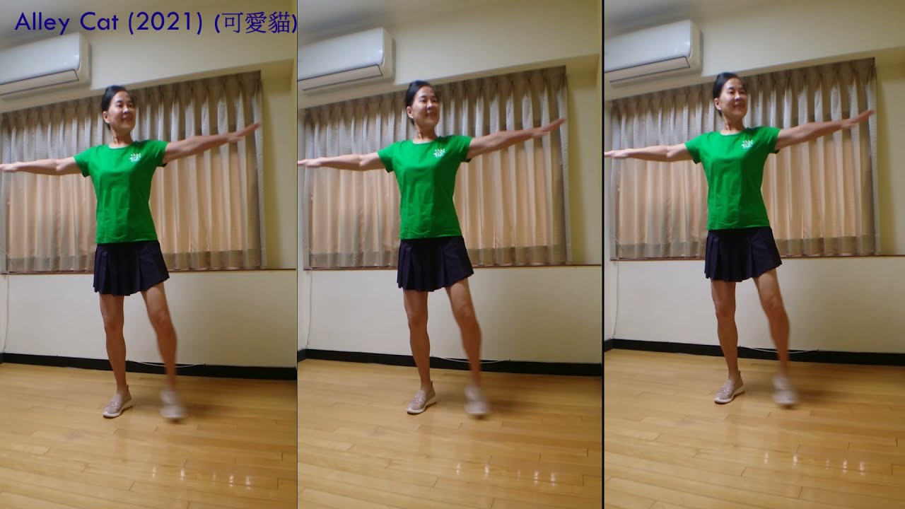 Alley Cat (2021)_ Line Dance (Change music) (By Karen Lee) - YouTube