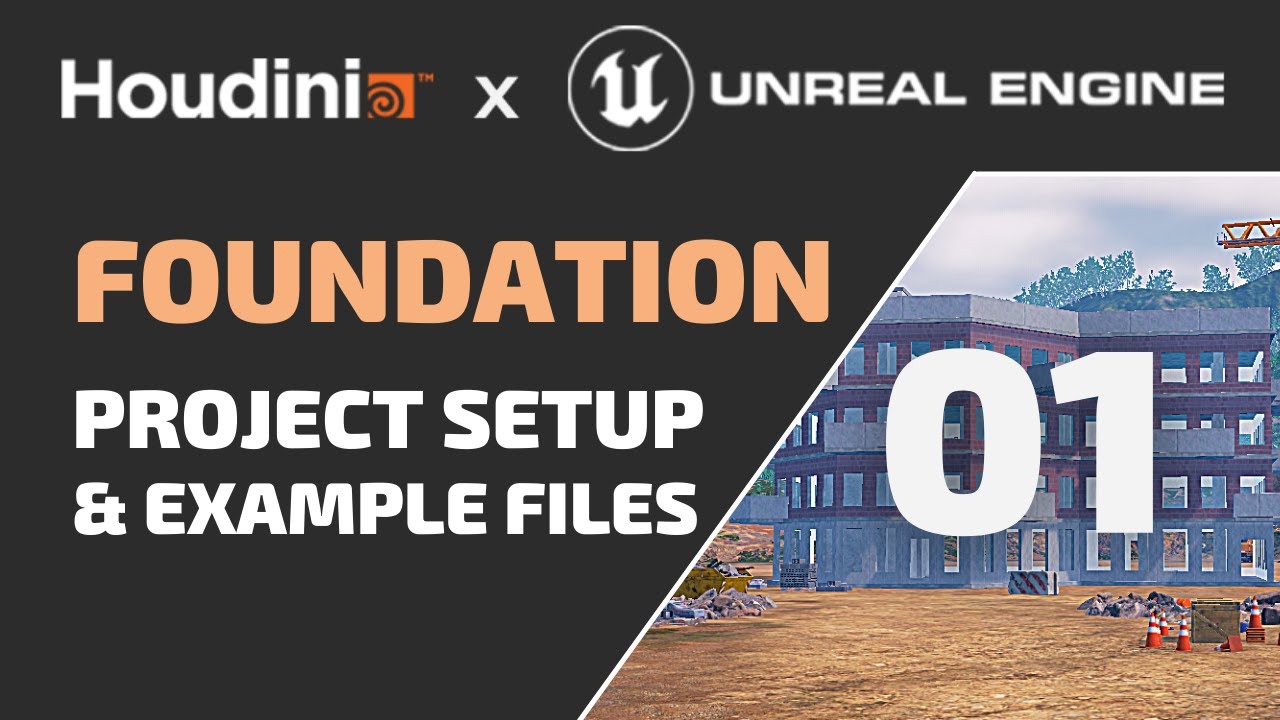 HOUDINI FOUNDATION - 01 - Project Setup & Example Files - ( Free ...