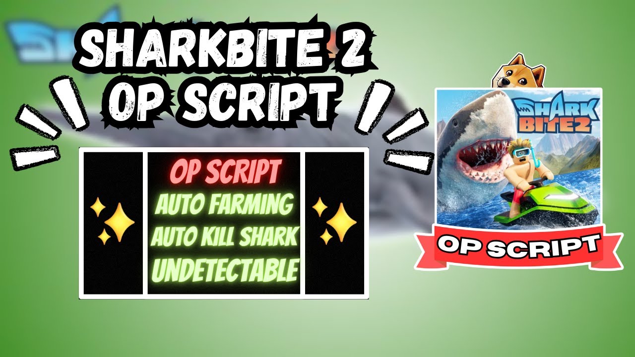 *NEW* SharkBite 2 Script (PASTEBIN 2024) (ESP, AUTOWIN, COLLECT VASE ...