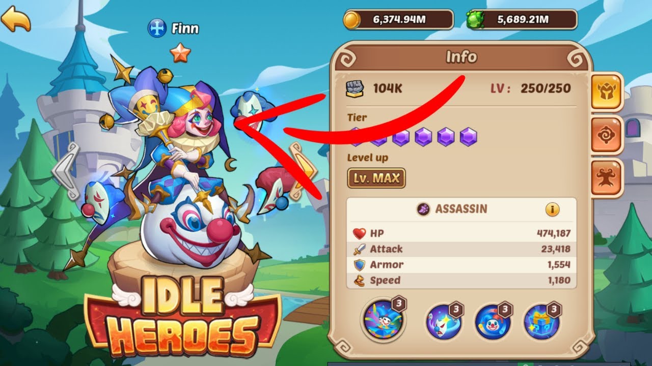 Idle Heroes - New Hero Finn! - YouTube