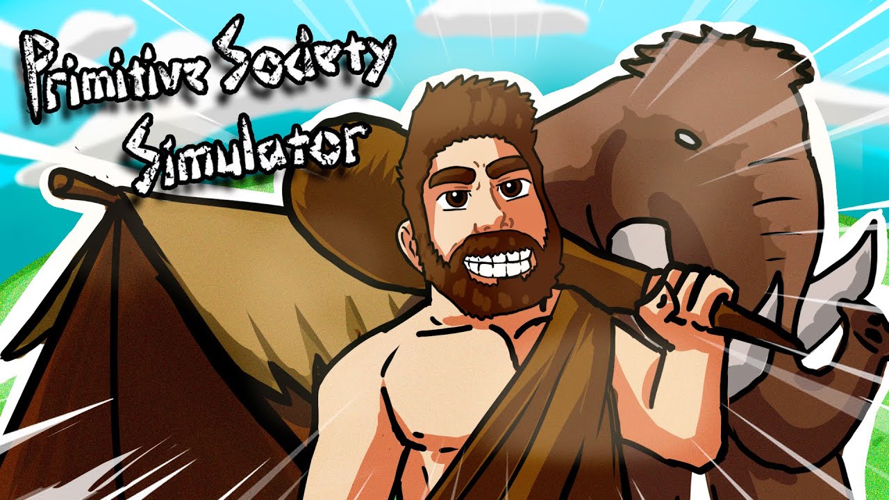 UGA UGA, MARAVILHOSO CONSTRUTOR DE CIDADES DA ERA DA PEDRA! 🗿 - Primitive Society Simulator ...