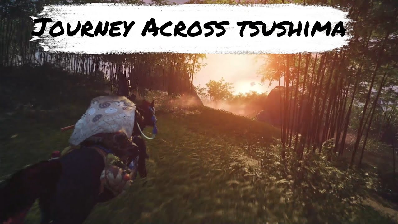 Ghost of Tsushima: Roaming Around Tsushima - YouTube