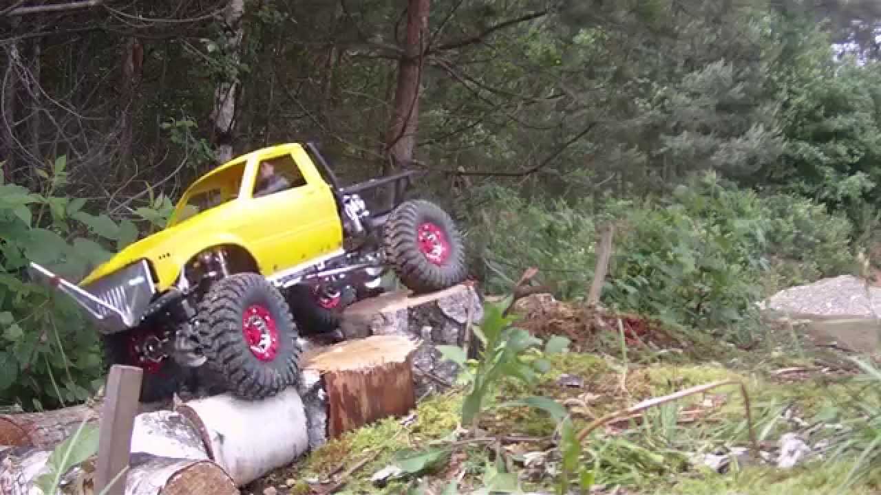 RC Hilux Truggy AMXrock Crawler Solid Edge FULL CNC ALLOY - YouTube