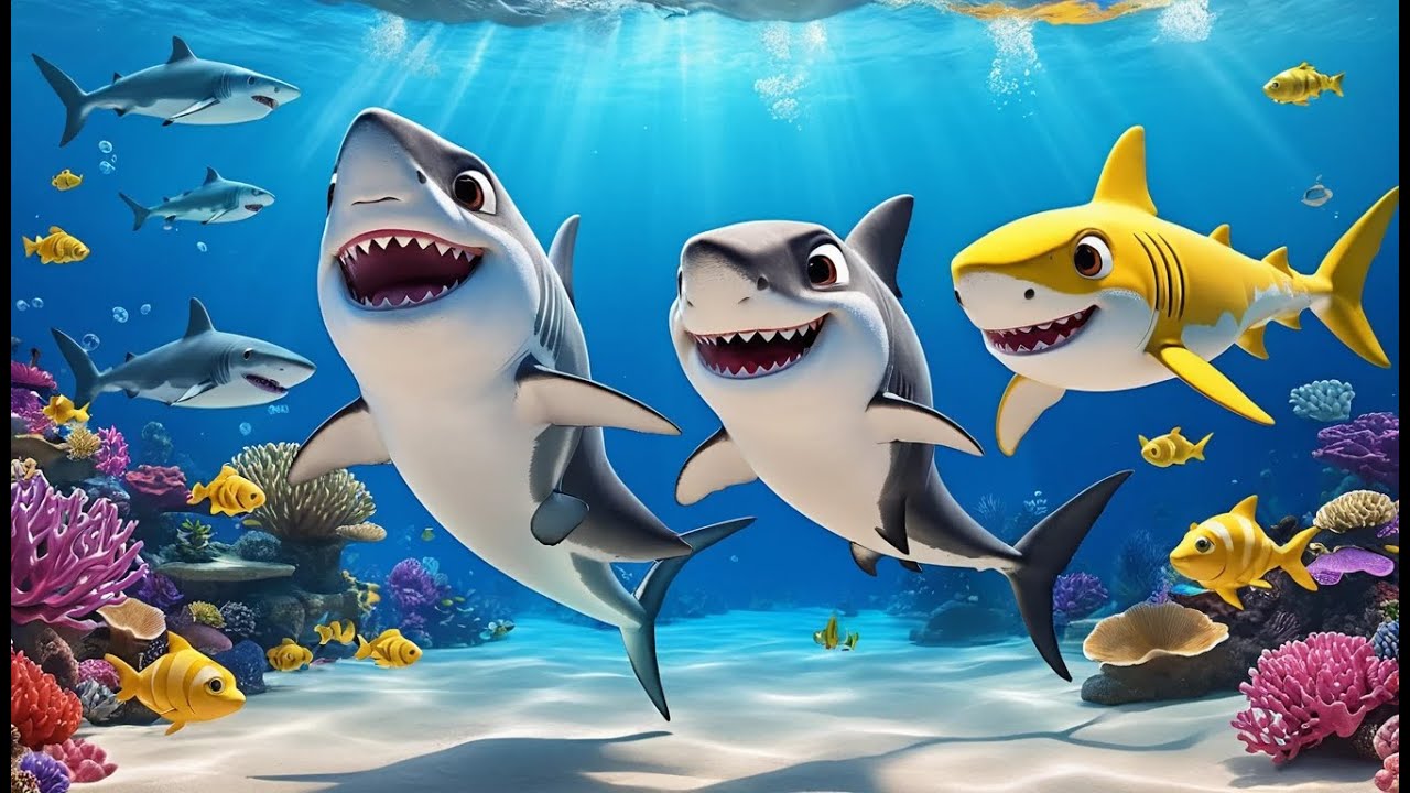 Baby Shark Family Dance | Fun Dance Party Song for Kids | Interactive ...